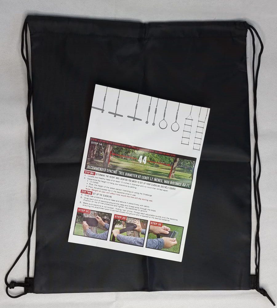 Ninja Slackline obstacle course | Deluxe set - VOLANS
