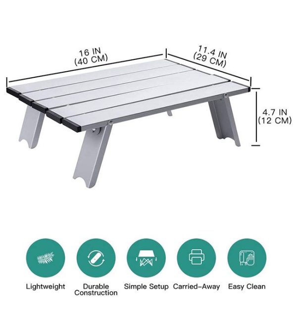 Small camping table | Aluminium - VOLANS
