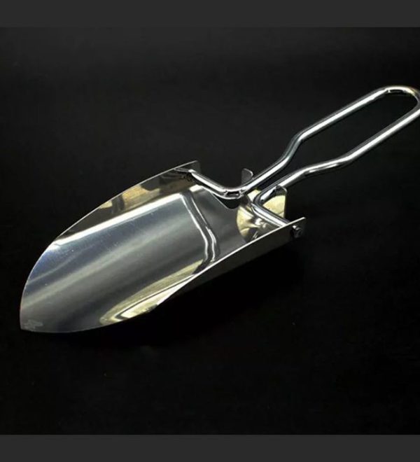 Compact Stainless Steel Camping Shovel / Trowel - VOLANS