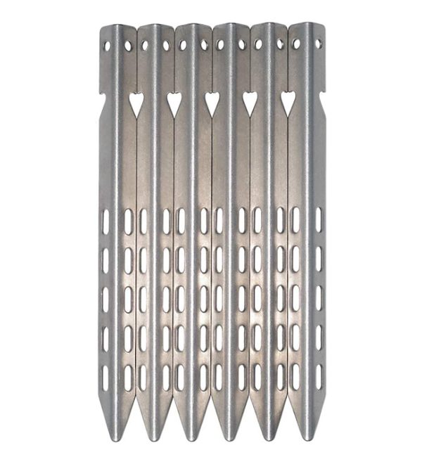 Titanium V-Shaped Tent Pegs: Lightweight Strength for Ultra-Light ...