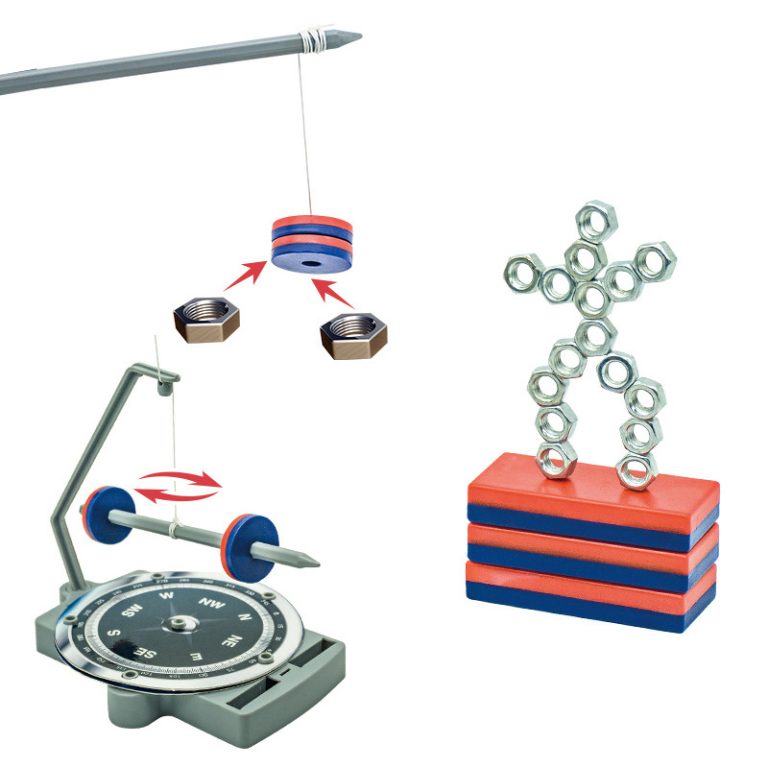 DIY Magnet set - 12 in 1 Science Experiments with magnets | Ages 6 ...