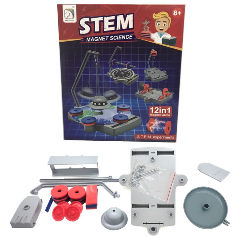 DIY Magnet set - 12 in 1 Science Experiments with magnets | Ages 6 ...