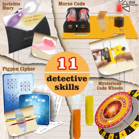 Volans Detective Training Science Kit - Secret Message | Premium STEM ...