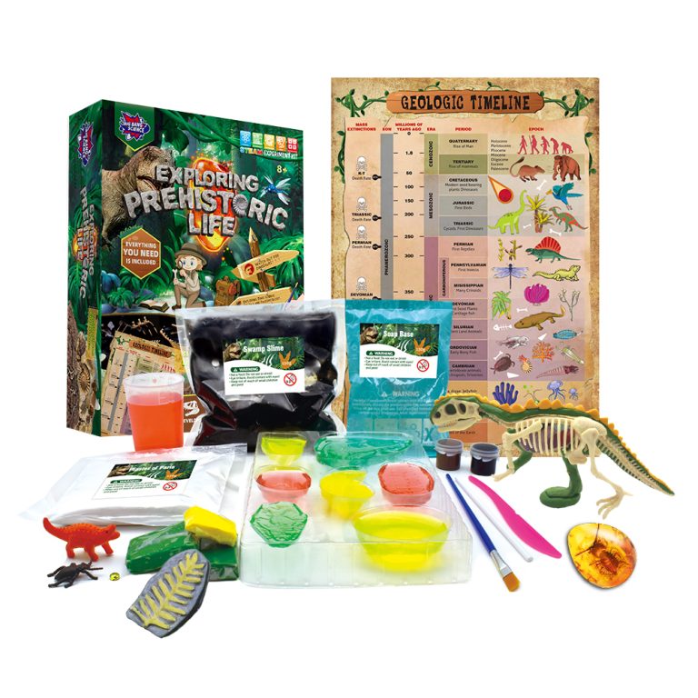 Volans Exploring Prehistoric Life Kit - Premium STEM Dinosaur | DIY Set ...