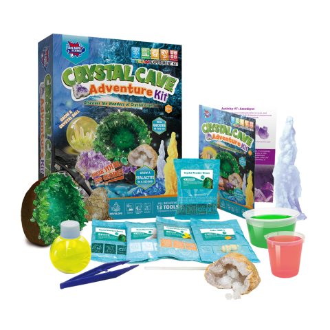 Volans Crystal Cave Adventure Kit | Premium Crystal Growing DIY/STEM ...