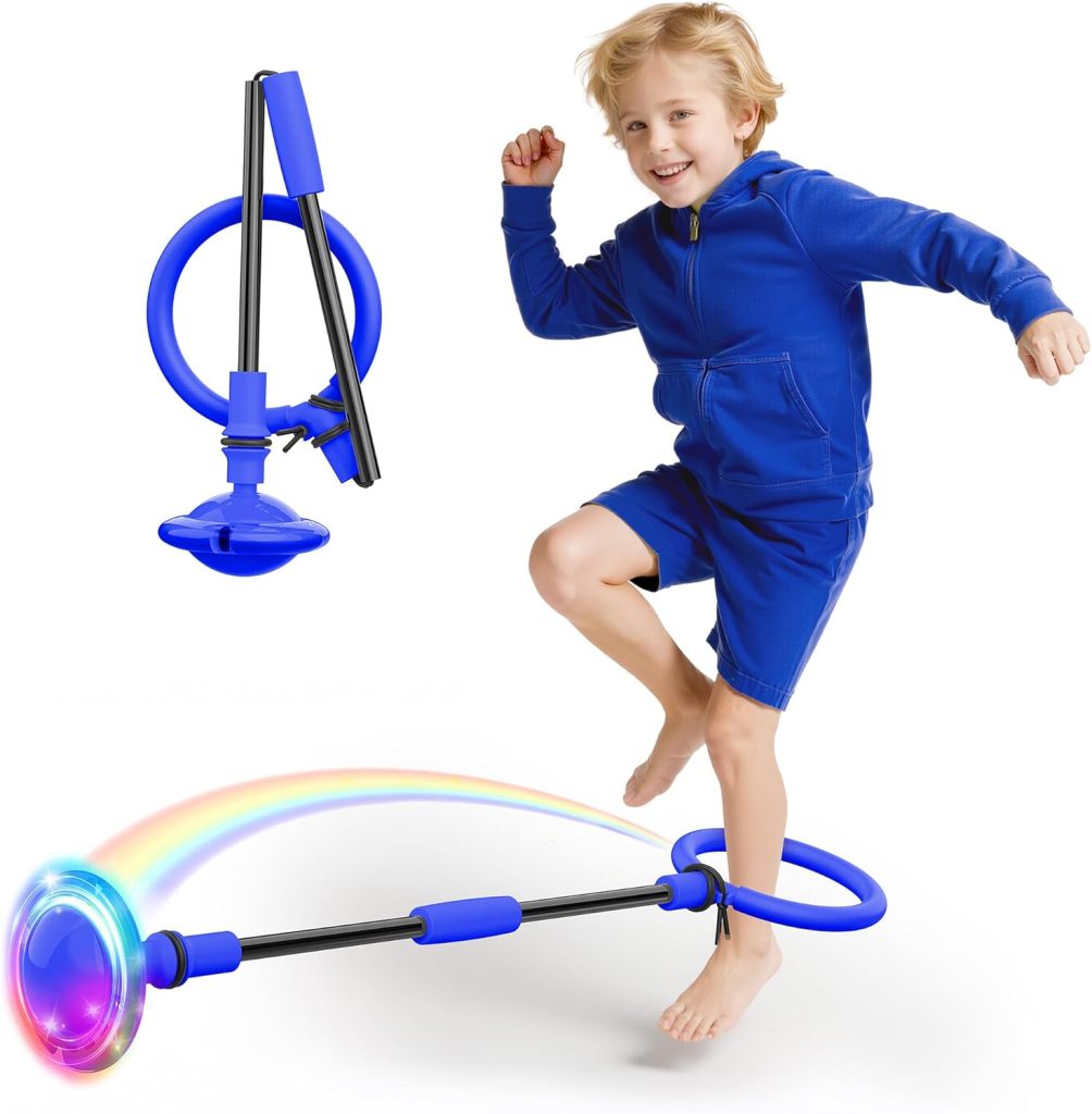 Volans Dynamo Skip-It Ball – Kinetic LED Flashing Ankle Skip Toy | No ...