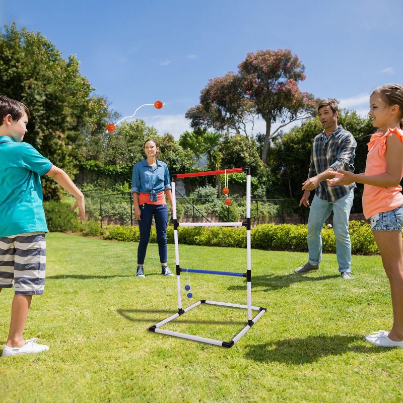 Ladder Toss Game Set with 6 Bolos & 2 Ladders - VOLANS