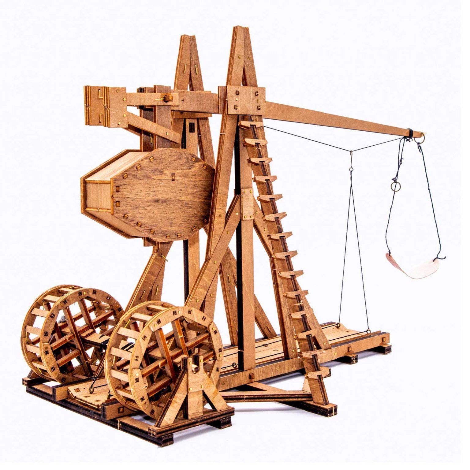 Build a Medieval Siege Trebuchet: 3D Wooden Puzzle Kit for STEM ...