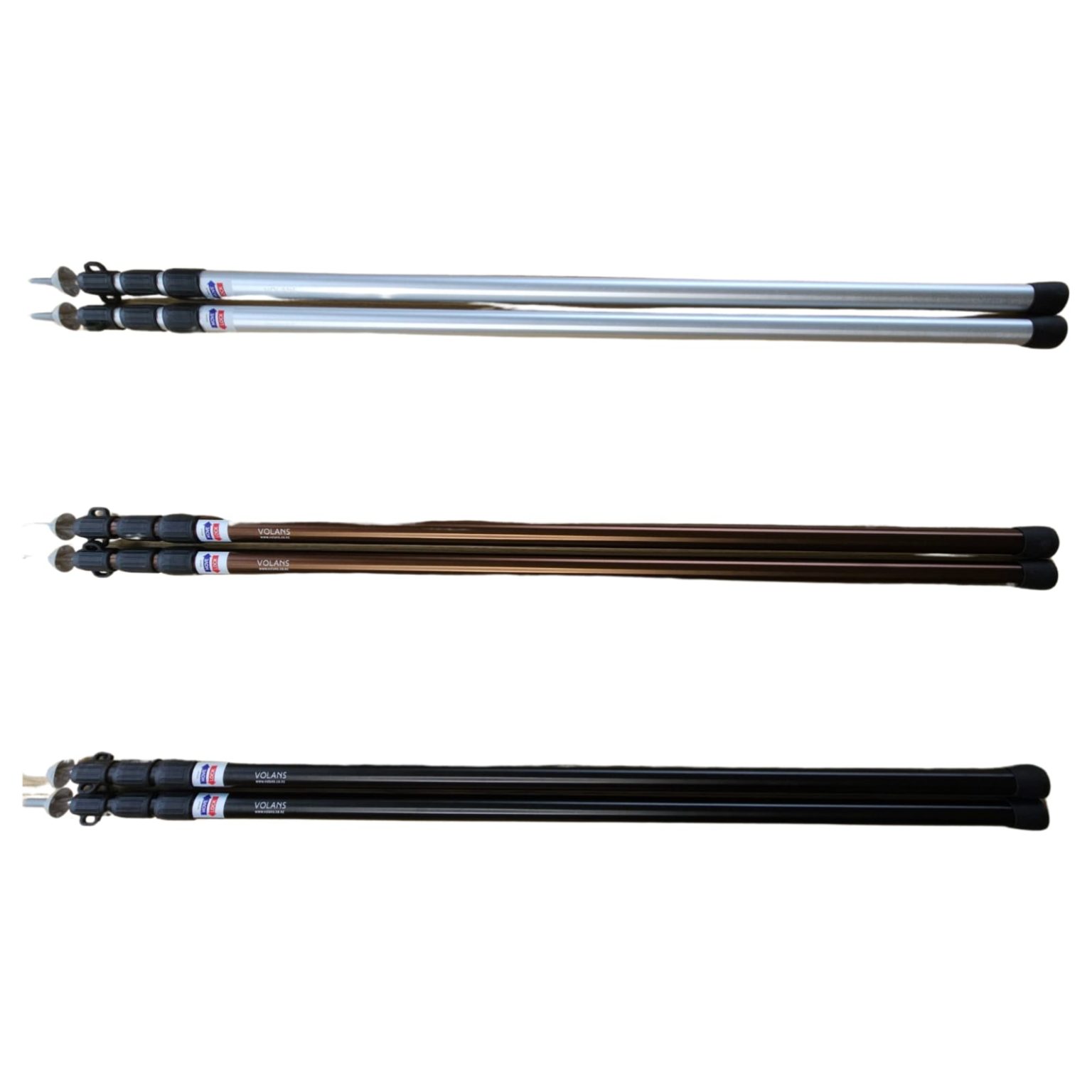 Tarp /Awning Poles | Adjustable, Compact & Lightweight Aluminium Poles ...