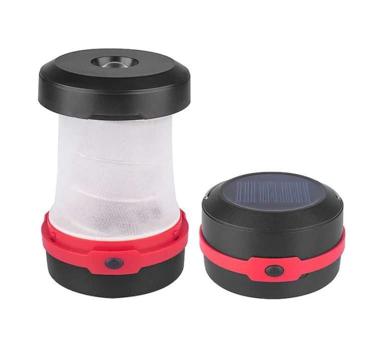 Solar Lantern - Compact, Collapsible, and Rechargeable LED Camping ...