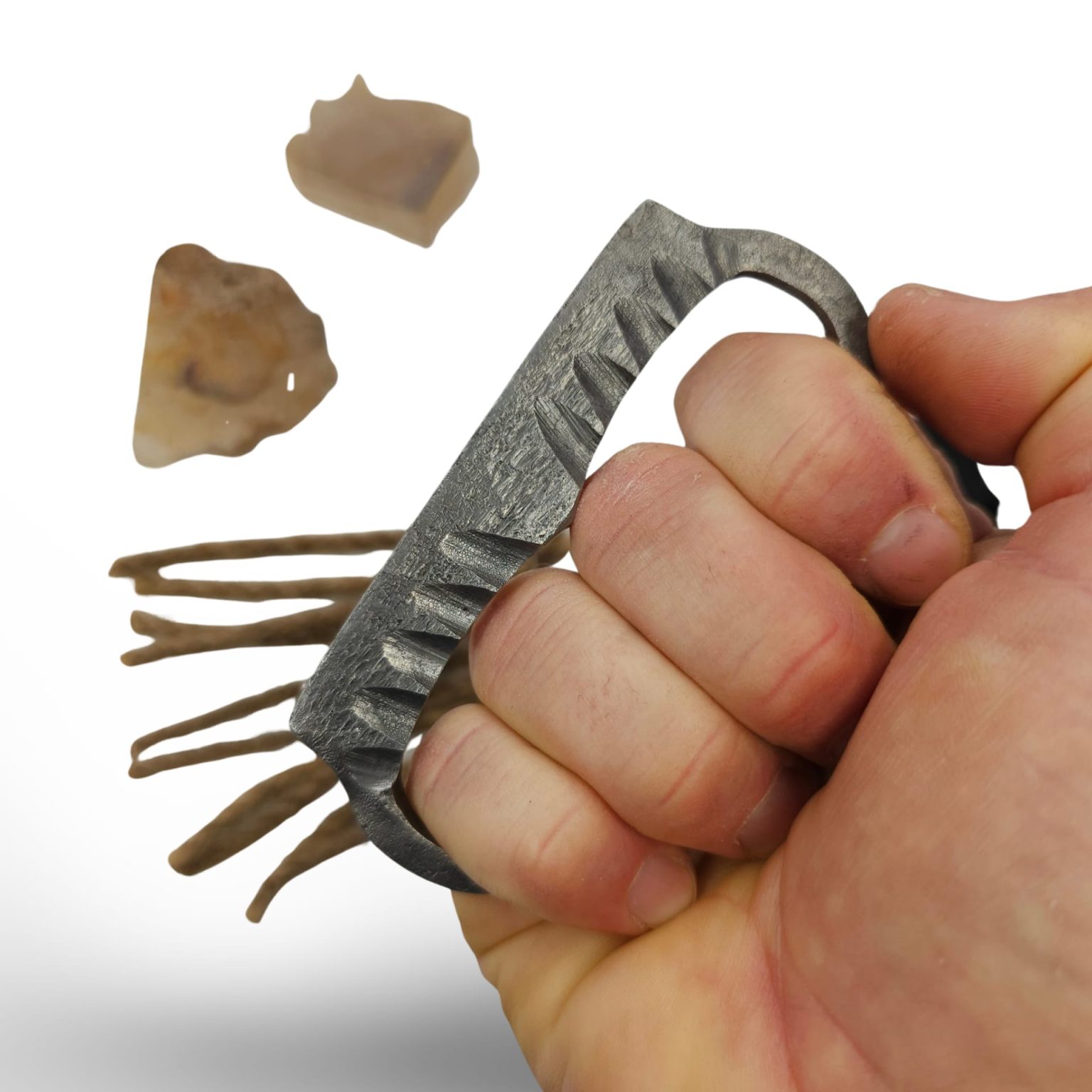 Volans Carbon Steel Fire Striker & English Flint Stone Kit - VOLANS