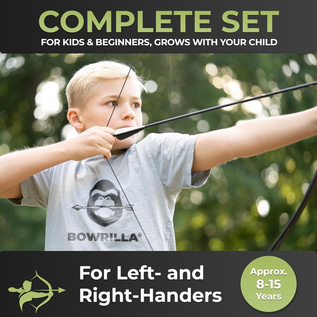 Beginner Bow and Arrow Set for Kids – Steel-Tip Arrows - VOLANS