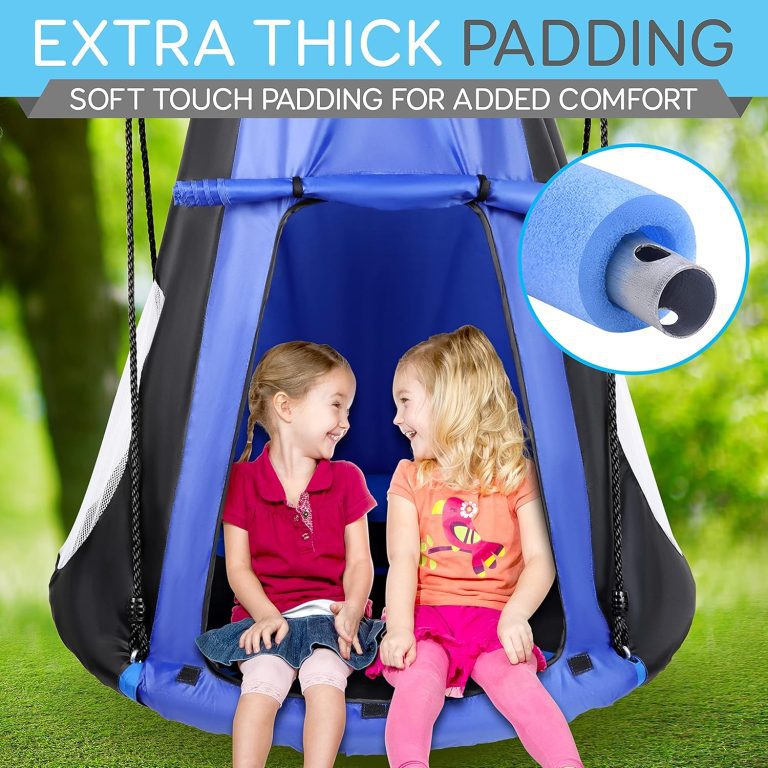 Hanging Tent Swing: Fun Indoor/Outdoor Pod for Kids! - VOLANS