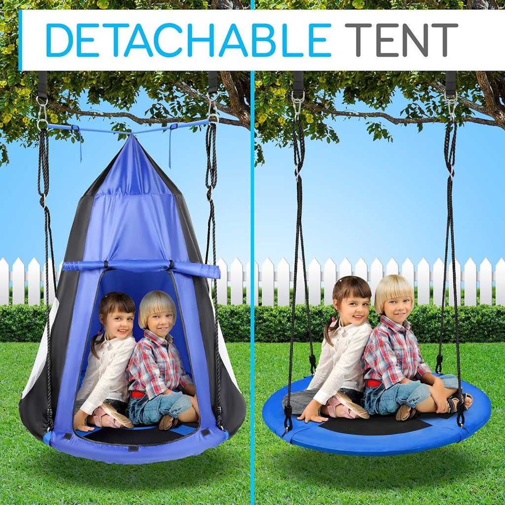 Hanging Tent Swing: Fun Indoor/Outdoor Pod for Kids! - VOLANS