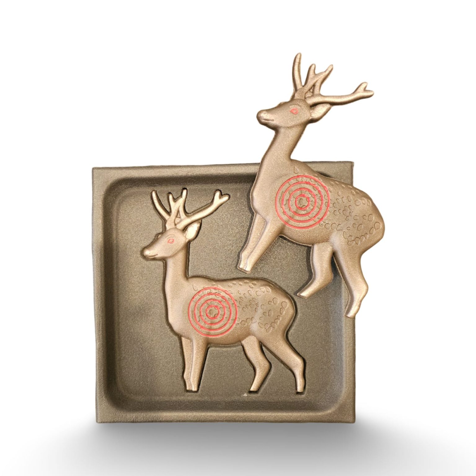 Archery target foam block with removable deer inserts - VOLANS