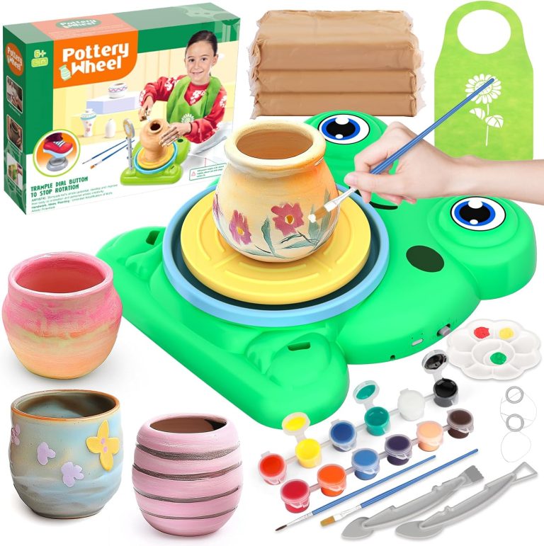 Pottery Wheel for Kids - DIY Set for Kids 6+ - VOLANS